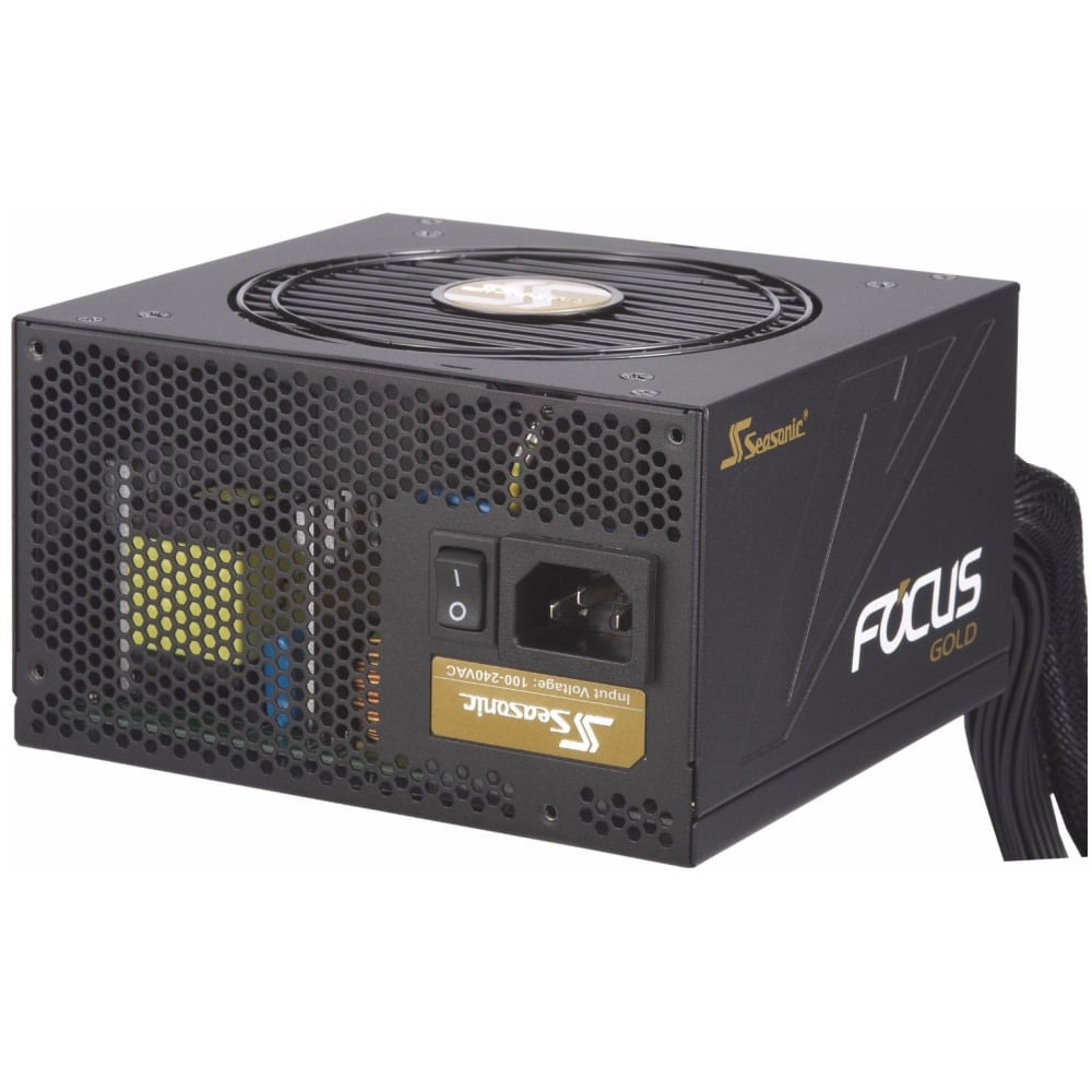 Fonte ATX - 750W - Seasonic Focus SSR-750FM 80 PLUS Gold - 0082688-01 - waz