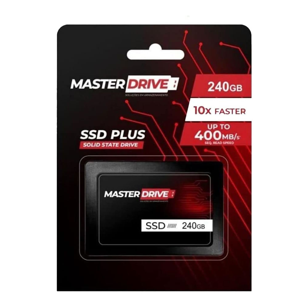 SSD - 2,5pol /SATA3 - 240GB - MASTER DRIVE - waz