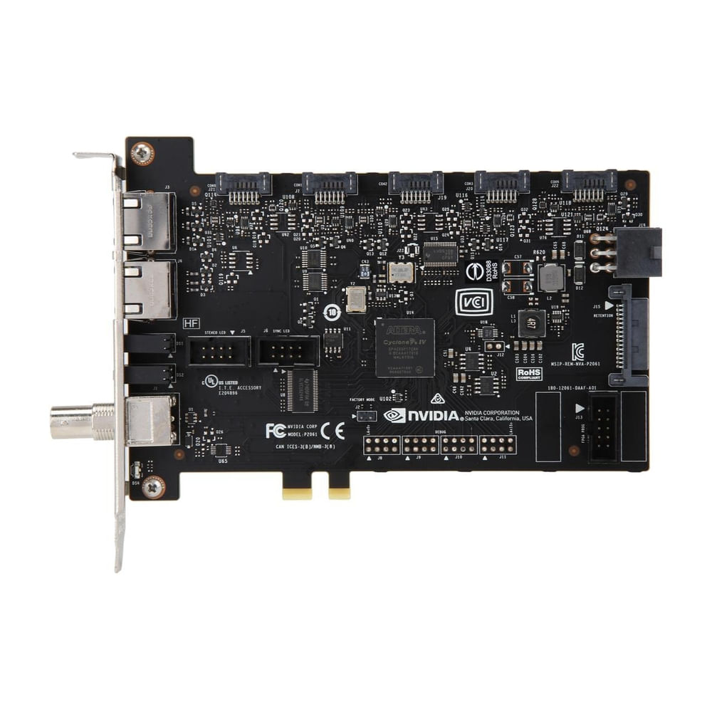 Placa de vídeo NVIDIA Quadro Sync II Turkey - VCQPSYNC2-KIT - waz