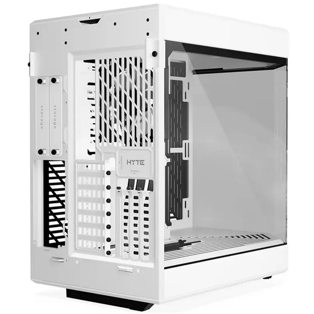 Gabinete ATX - HYTE Y60 Snow White - CS-HYTE-Y60-WW - waz