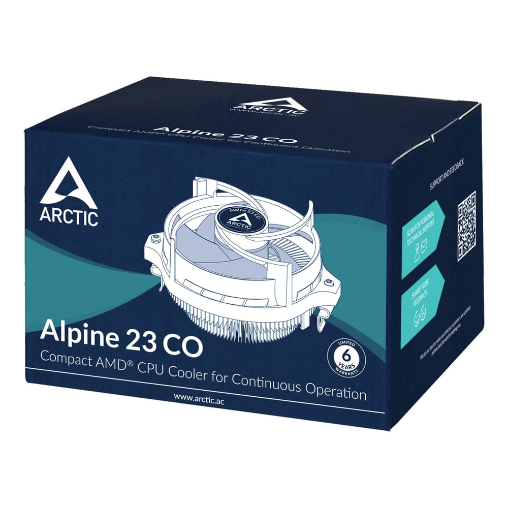 Cooler p/ Processador (CPU) - Arctic Cooling Alpine 23 CO - waz