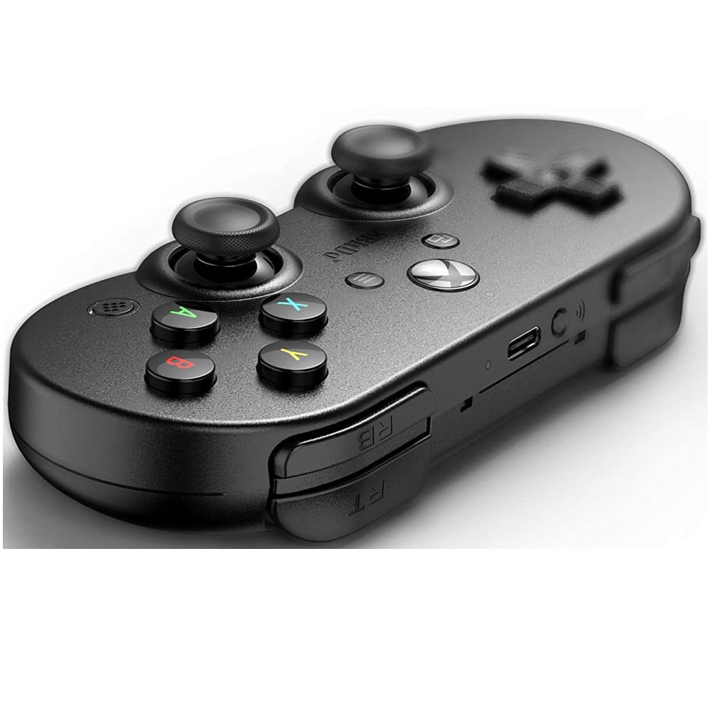 Controle Bluetooth 8BitDo - SN30 Pro p/ Android (Preto) - 80DK - waz