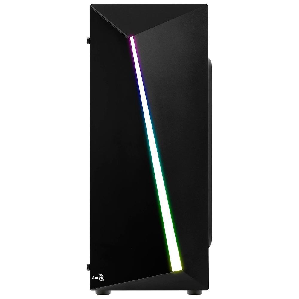 Gabinete Micro ATX - Aerocool Shard Acrylic - Preto - waz