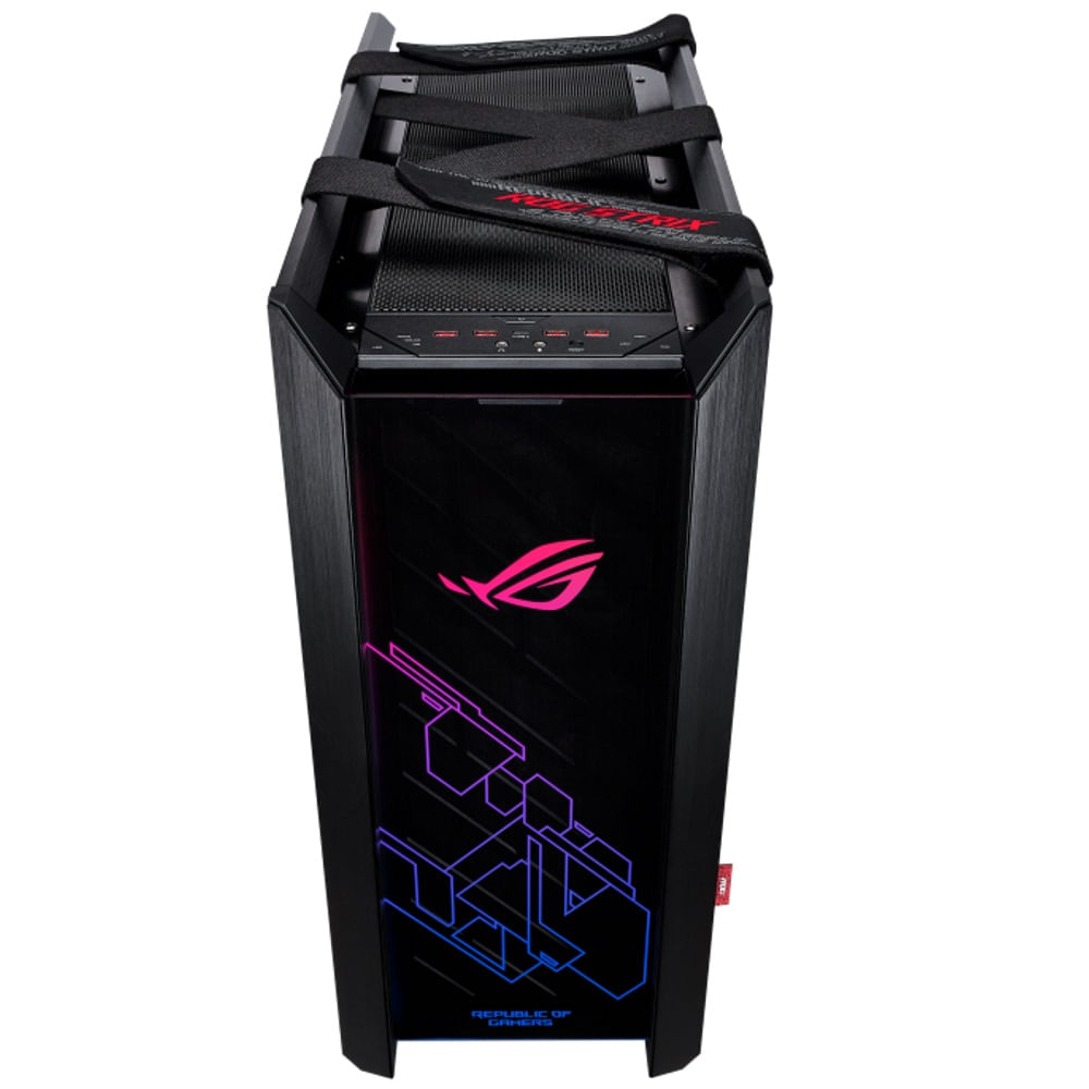 Gabinete ATX - ASUS ROG Strix Helios RGB - Preto - GX601 - waz