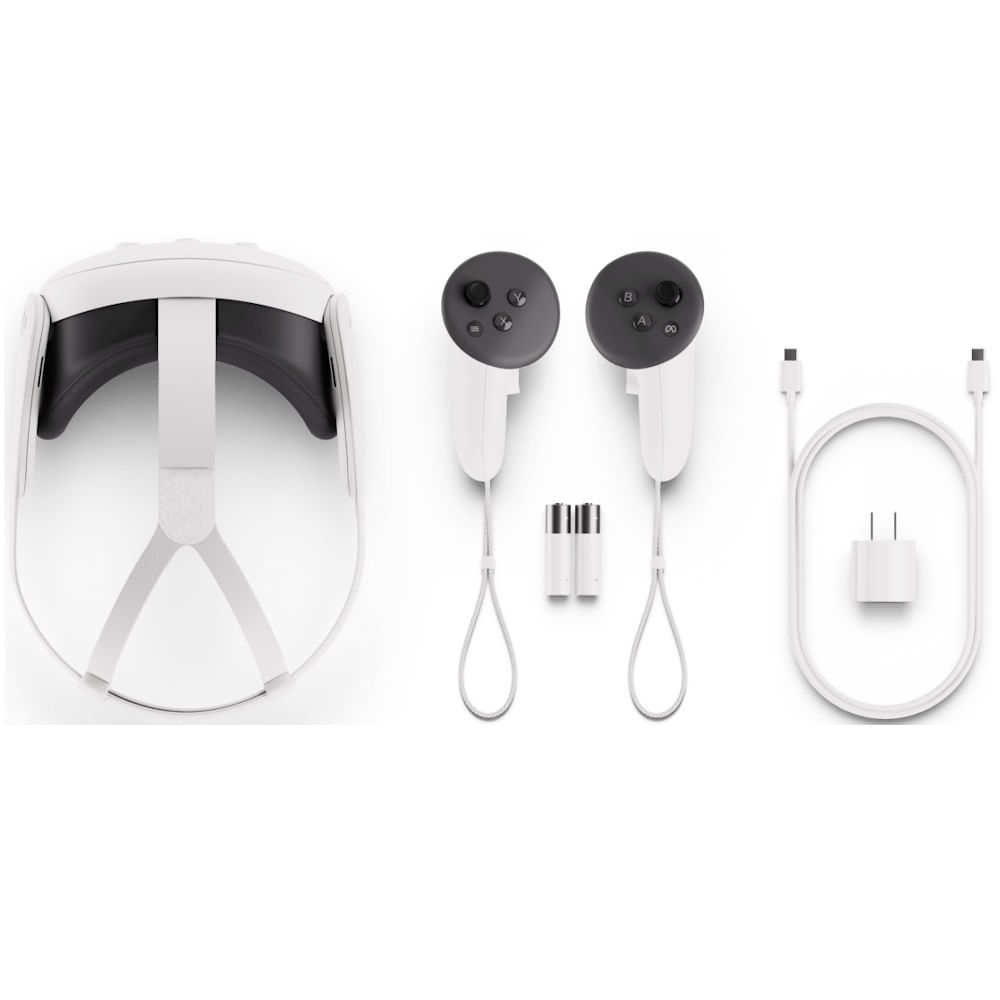 Kit Oculus Quest 3 - 128GB para realidade virtual (Virtual Reality ...