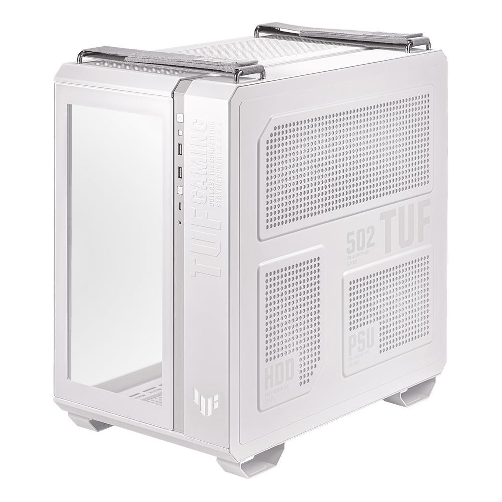 Gabinete ATX - ASUS TUF Gaming GT502 - Branco - waz