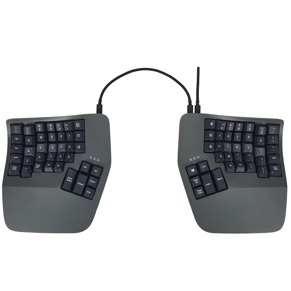 Teclado USB KINESIS Advantage360 Linear Quiet Ergonomic Keyboard ...