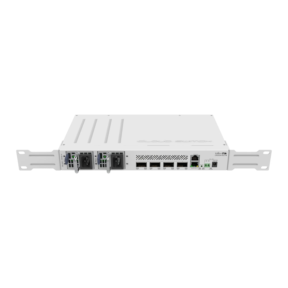 Switch Mikrotik Router (4xQSFP28 100G, 1x LAN 10/100, CPU 650MHz, 64MB ...