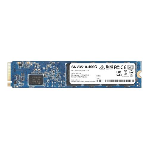 SSD - 400GB M.2 (22110 / PCIe NVMe) Synology SNV3510-400G (2,5pol, 6Gb ...