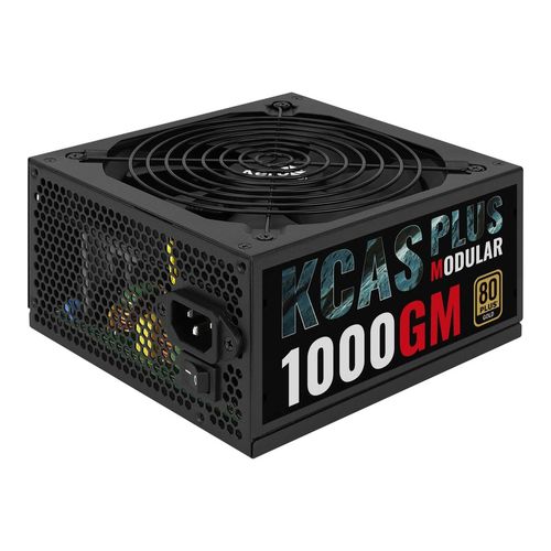 Fonte ATX - 1000GM Aerocool KCAS 80 Plus Gold - waz