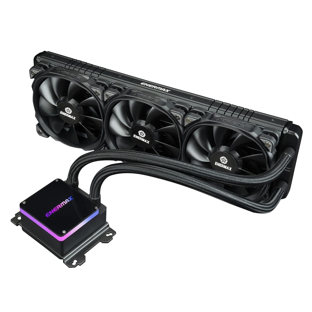 Cooler p/ Processador (CPU) - ENERMAX LIQTECH TR4 II 360 ARGB - ELC-LTTRTO360-TBP - waz